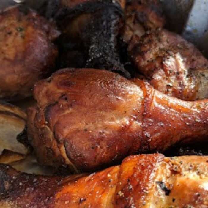 Smoked Chicken Legs Recipes (7 Easy Steps) - The Grilling Dad