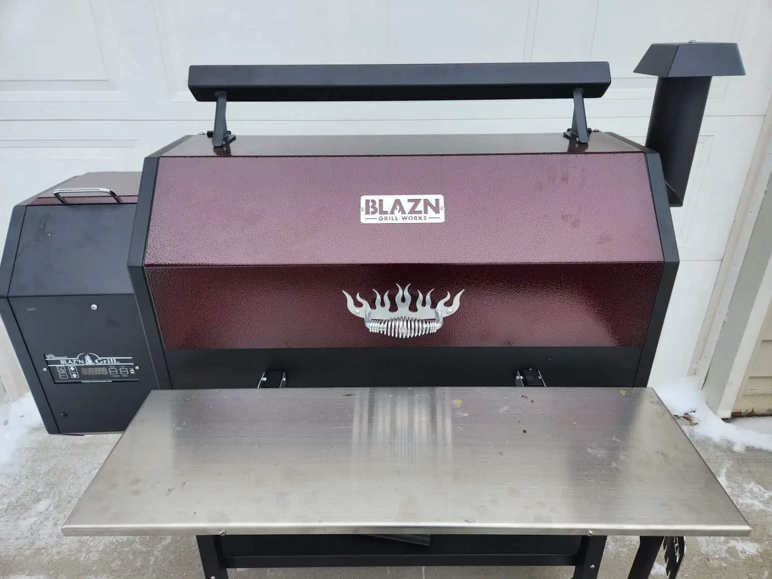 Blaz'n Grill Works Grid Iron Pellet Grill - Hands-on Review - The ...